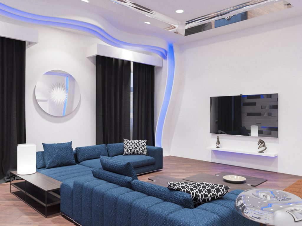 Modern Design Ideas for Your High-Tech Living Room - 2024 Guide - Jaxtr Modern Design Ideas for Your High-Tech Living Room - 2024 Guide - Jaxtr