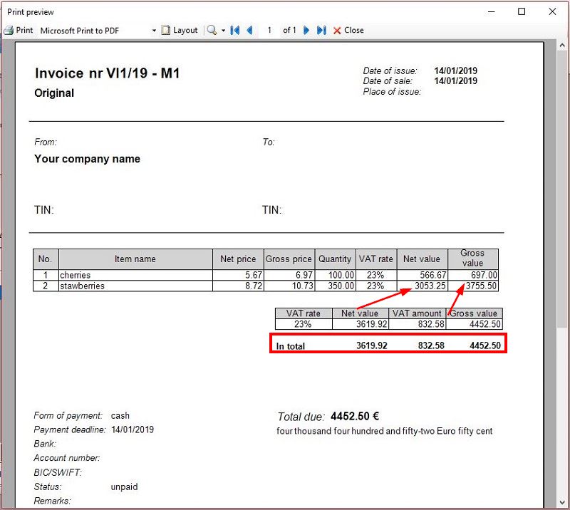 How To Create A Professional Invoice For Your Business Jaxtr